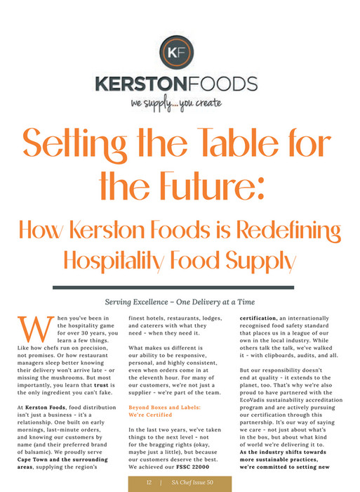 Film & Event Media - SA Chef Issue 50 - Page 16-17