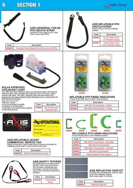 My publications - Milde Marine Product Catalogue 2023/24 - Section 1 - Page 8-9 - Created with ...