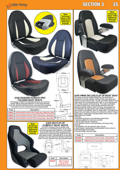 My publications - Milde Marine Product Catalogue 2023/24 - Section 3 - Page 6-7 - Created with ...