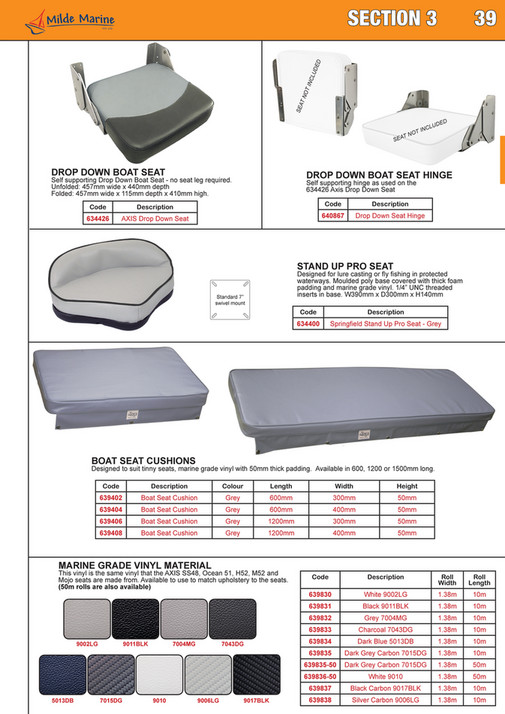 My publications - Milde Marine Product Catalogue 2023/24 - Section 3 - Page 10-11 - Created with ...