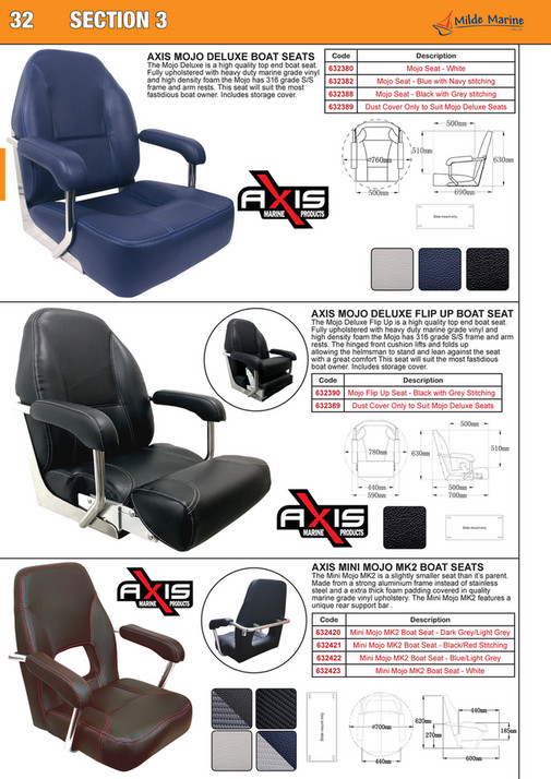 My publications - Milde Marine Product Catalogue 2023/24 - Section 3 - Page 4-5 - Created with ...