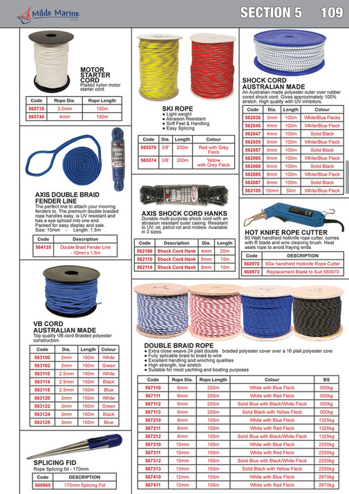 My publications - Milde Marine Product Catalogue 2023/24 - Section 5 - Page 8-9 - Created with ...