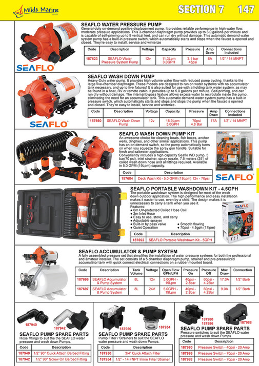 My publications - Milde Marine Product Catalogue 2023/24 - Section 7 - Page 16-17 - Created with ...