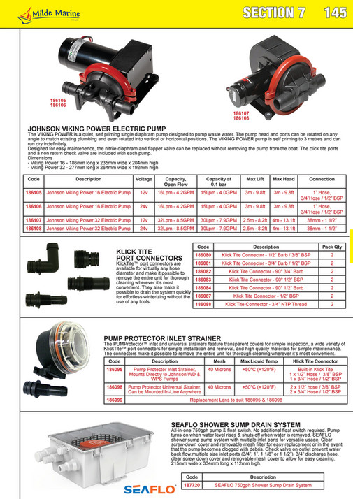 My publications - Milde Marine Product Catalogue 2023/24 - Section 7 - Page 14-15 - Created with ...