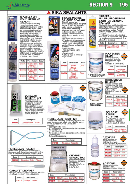 My publications - Milde Marine Product Catalogue 2023/24 - Section 9 - Page 14-15 - Created with ...