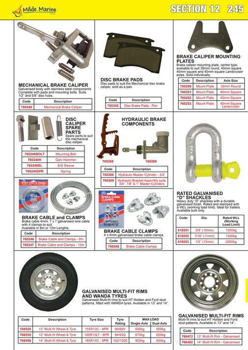 My publications - Milde Marine Product Catalogue 2023/24 - Section 12 - Page 18-19 - Created ...