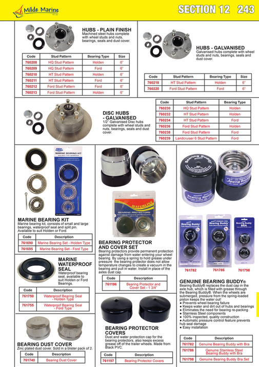 My publications - Milde Marine Product Catalogue 2023/24 - Section 12 - Page 16-17 - Created ...