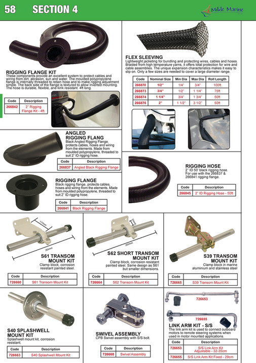 My publications - Milde Marine Product Catalogue 2023/24 - Section 4 - Page 14-15 - Created with ...