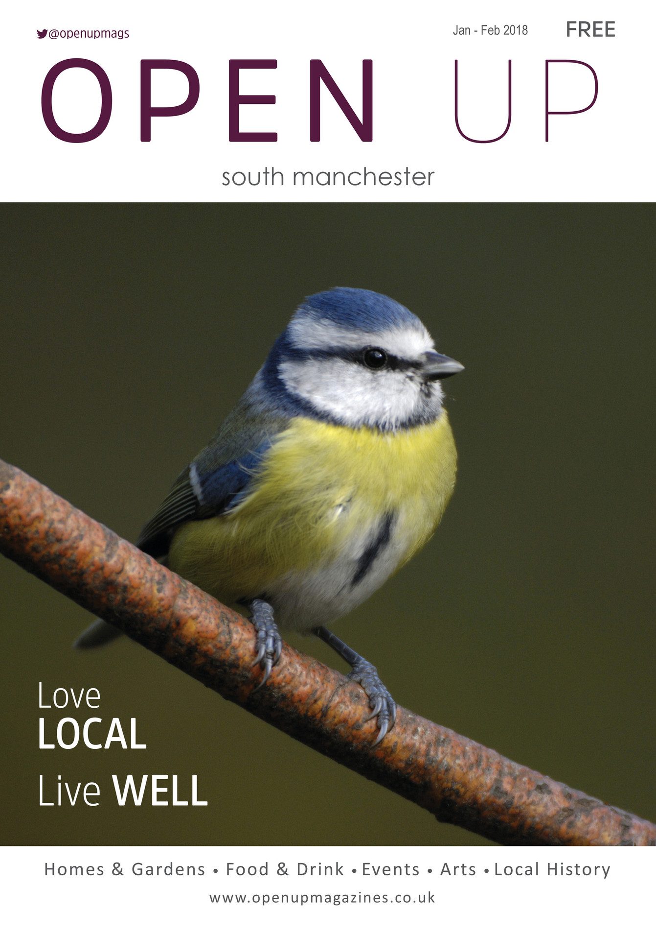 Open Up Magazines - 2018-01 & 02 Open Up South Manchester - Page 2-3 ...