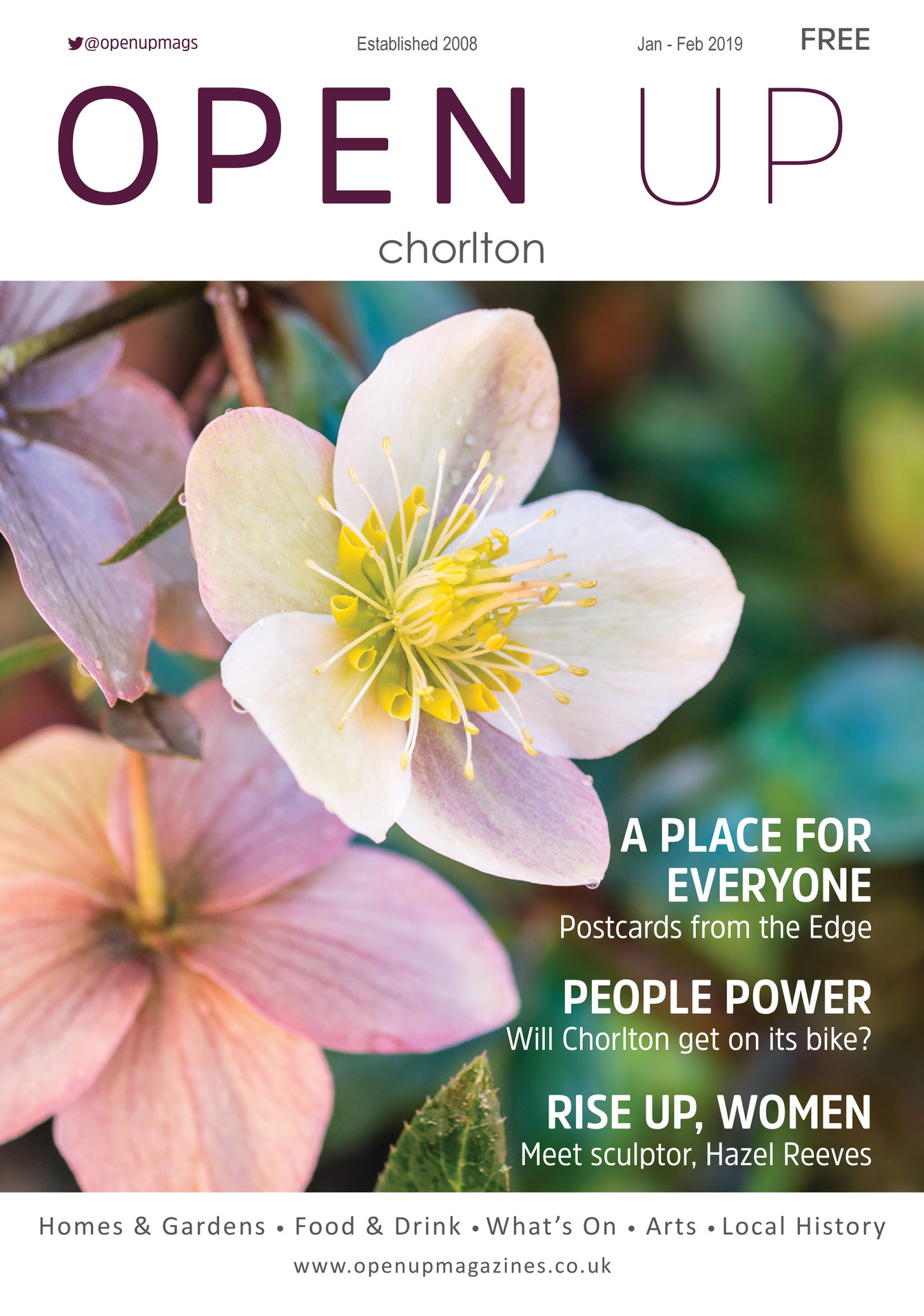 Open Up Magazines - 2019-01 & 02 Chorlton - Page 1 - Created with ...