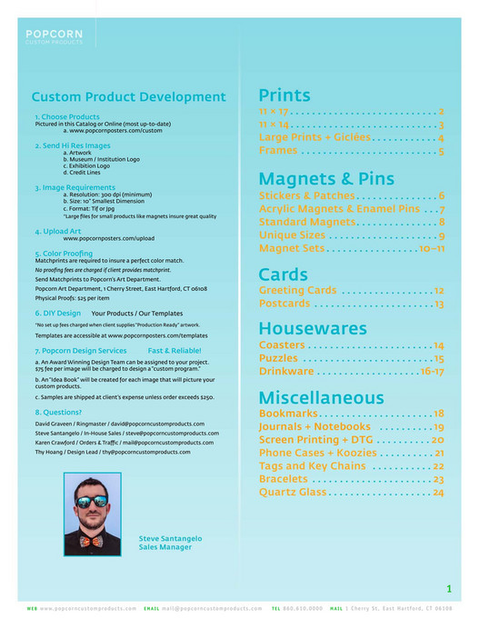 Popcorn Custom Products - Popcorn Custom Products Catalog - Page 2-3 - Created with Publitas.com