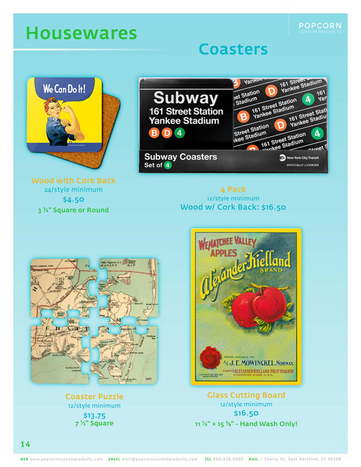 Popcorn Custom Products - Popcorn Custom Products Catalog - Page 16-17 - Created with Publitas.com