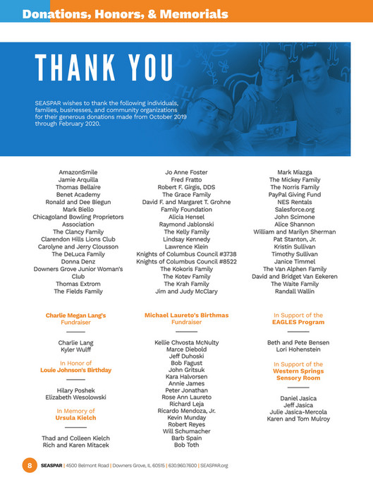 SEASPAR - SEASPAR Summer Program Guide 2020 - Page 8-9 - Created with ... SEASPAR - SEASPAR Summer Program Guide 2020 - Page 8-9 - Created with ...