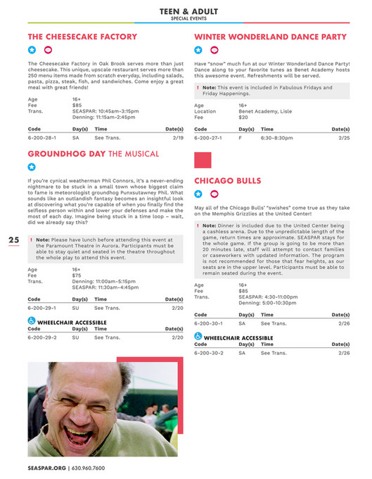 SEASPAR - SEASPAR Winter Spring 2022 Program Guide - Page 26-27 - Created with Publitas.com