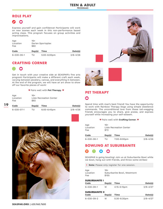 SEASPAR - SEASPAR Winter Spring 2022 Program Guide - Page 20-21 - Created with Publitas.com