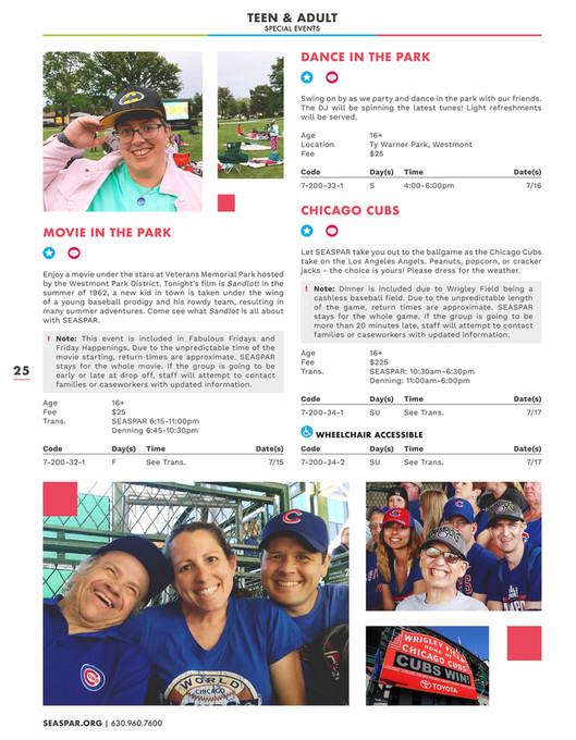 SEASPAR - SEASPAR SUMMER 2022 Program Guide - Page 26-27 - Created with Publitas.com