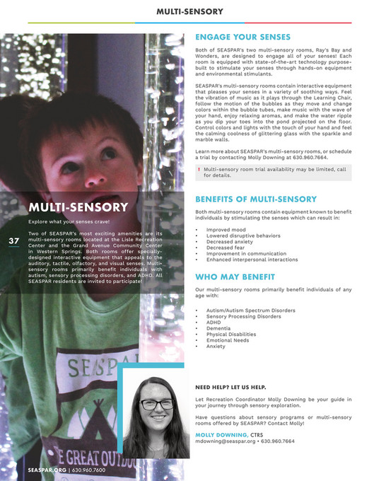 SEASPAR - SEASPAR SUMMER 2022 Program Guide - Page 38-39 - Created with Publitas.com