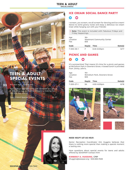 SEASPAR - SEASPAR SUMMER 2022 Program Guide - Page 24-25 - Created with Publitas.com