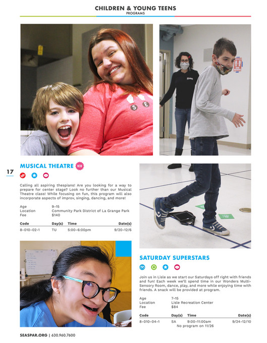 SEASPAR Fall 2022 Program Guide - Page 18-19 - Created with Publitas.com