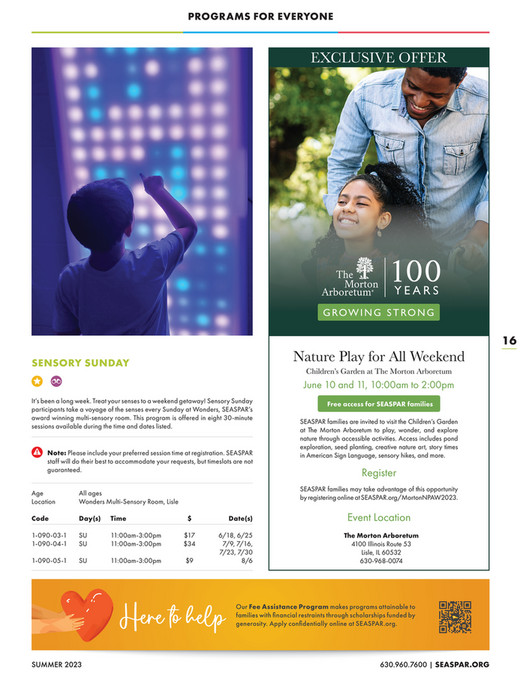 Seaspar Seaspar 2023 Summer Program Guide Page 16 17 Created With