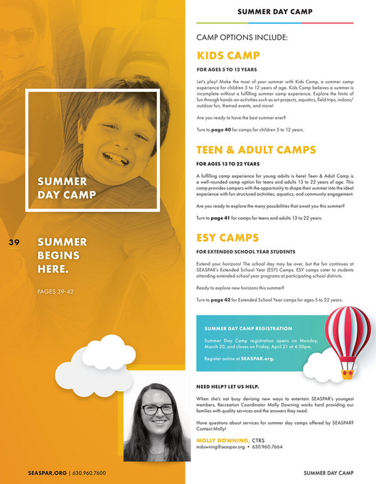 Seaspar Seaspar 2023 Summer Program Guide Page 40 41 Created With