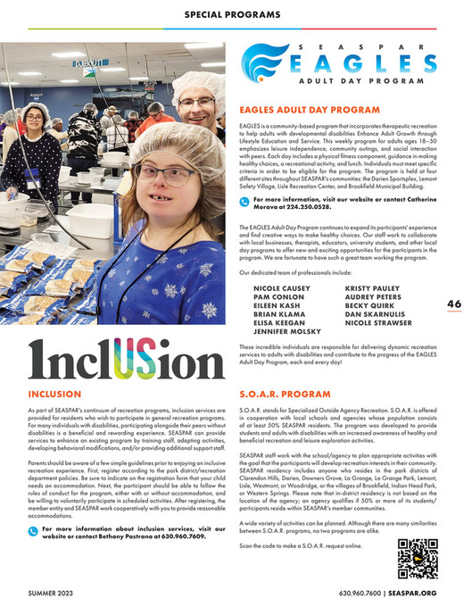 Seaspar Seaspar 2023 Summer Program Guide Page 46 47 Created With