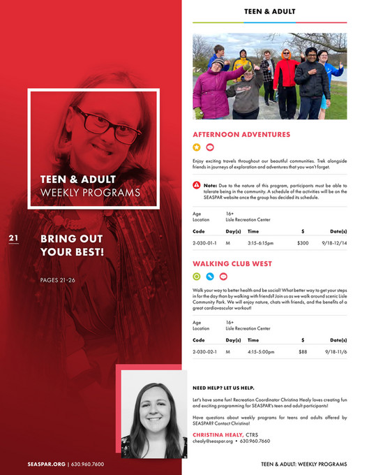 SEASPAR 2023 Fall Program Guide - Page 22-23 - Created with Publitas.com