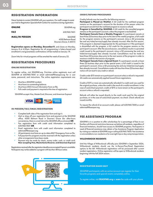 SEASPAR 2024 Winter-Spring Registration - Page 4-5 - Created with ...