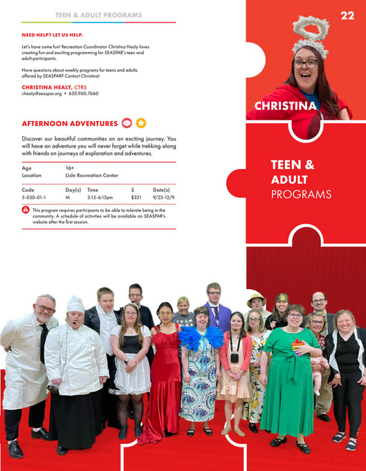 SEASPAR - SEASPAR 2024 Fall Program Guide - Page 22-23 - Created with Publitas.com