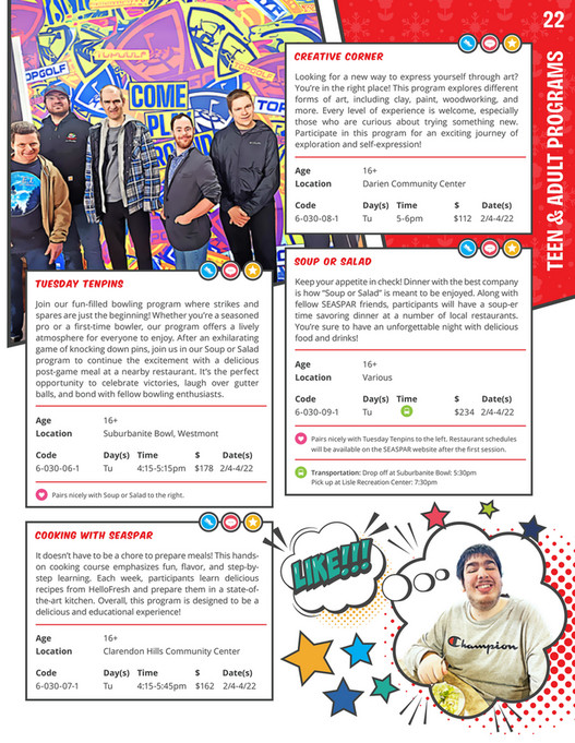 SEASPAR South East Special Recreation Association, - Page 22-23 - Created with Publitas.com