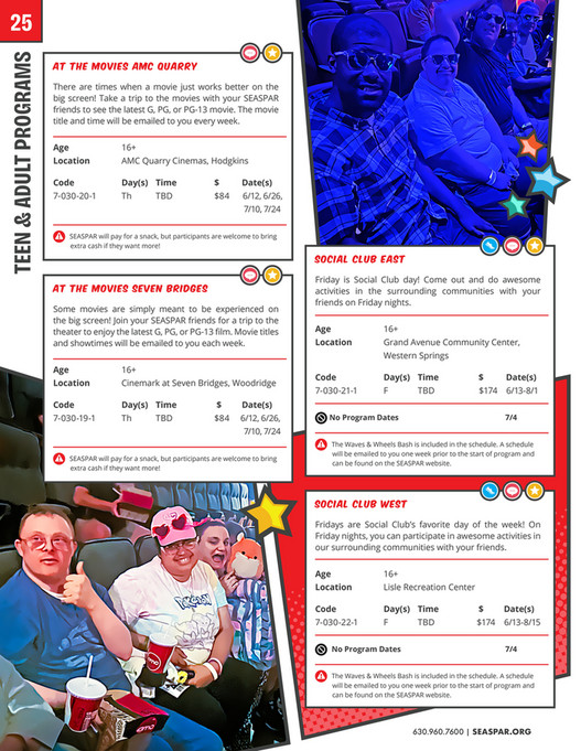 SEASPAR - SEASPAR 2025 Summer Program Guide - Page 26-27 - Created with Publitas.com