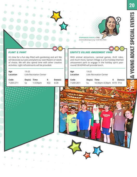 SEASPAR - SEASPAR 2025 Summer Program Guide - Page 20-21 - Created with Publitas.com