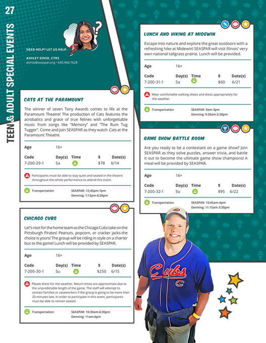 SEASPAR - SEASPAR 2025 Summer Program Guide - Page 28-29 - Created with Publitas.com