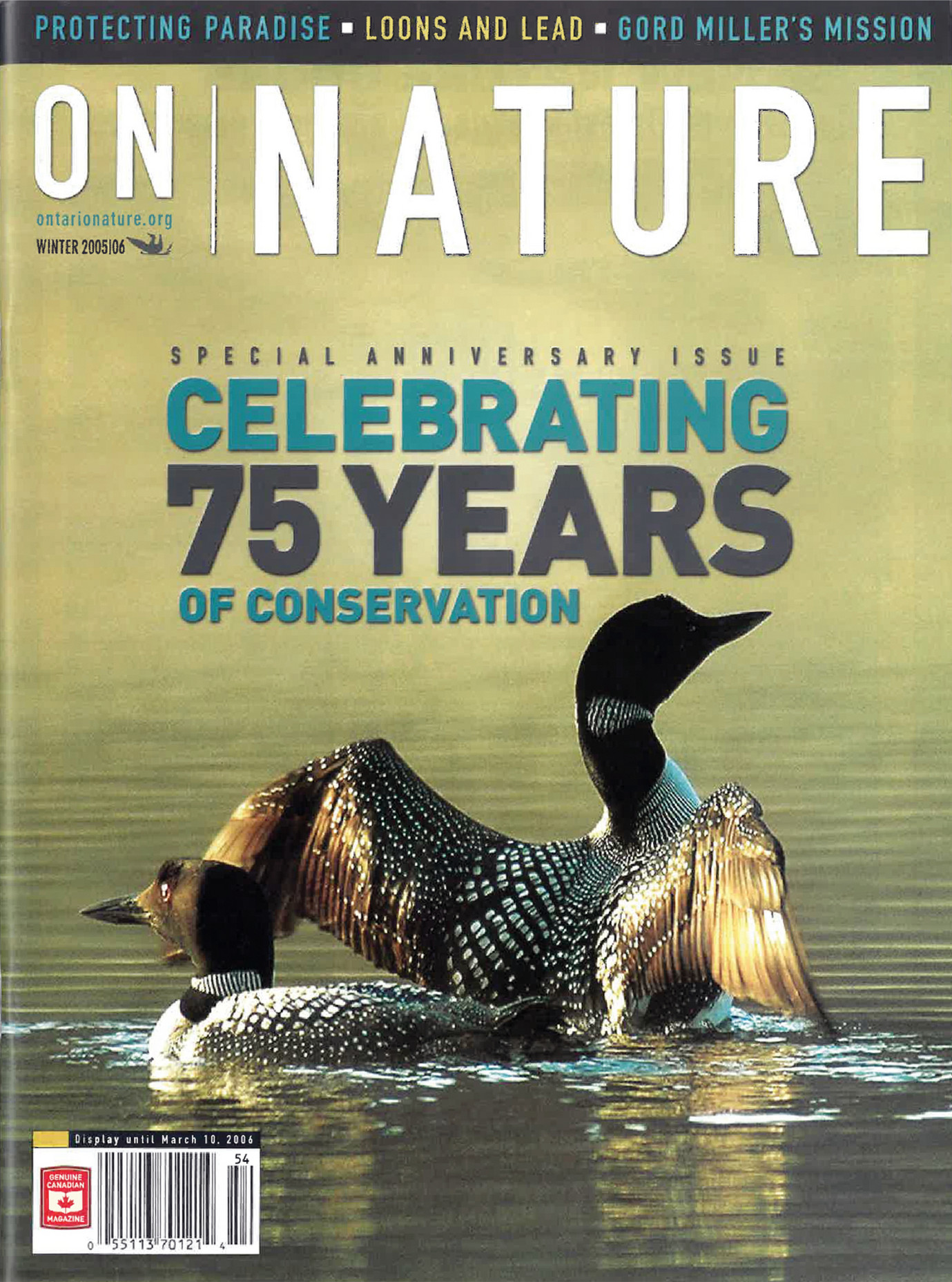 ON Nature magazine - Winter_2005 - Page 2-3