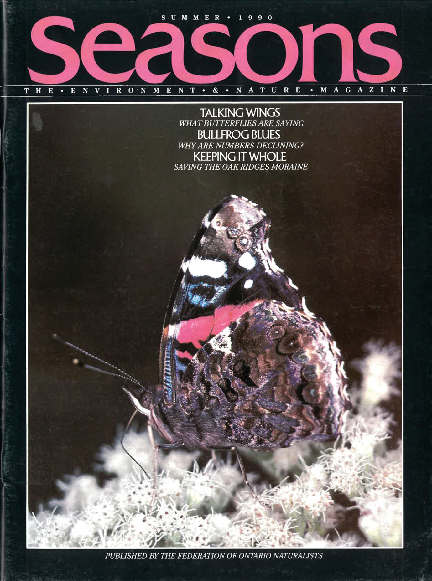 ON Nature magazine - Summer_1990 - Page 1