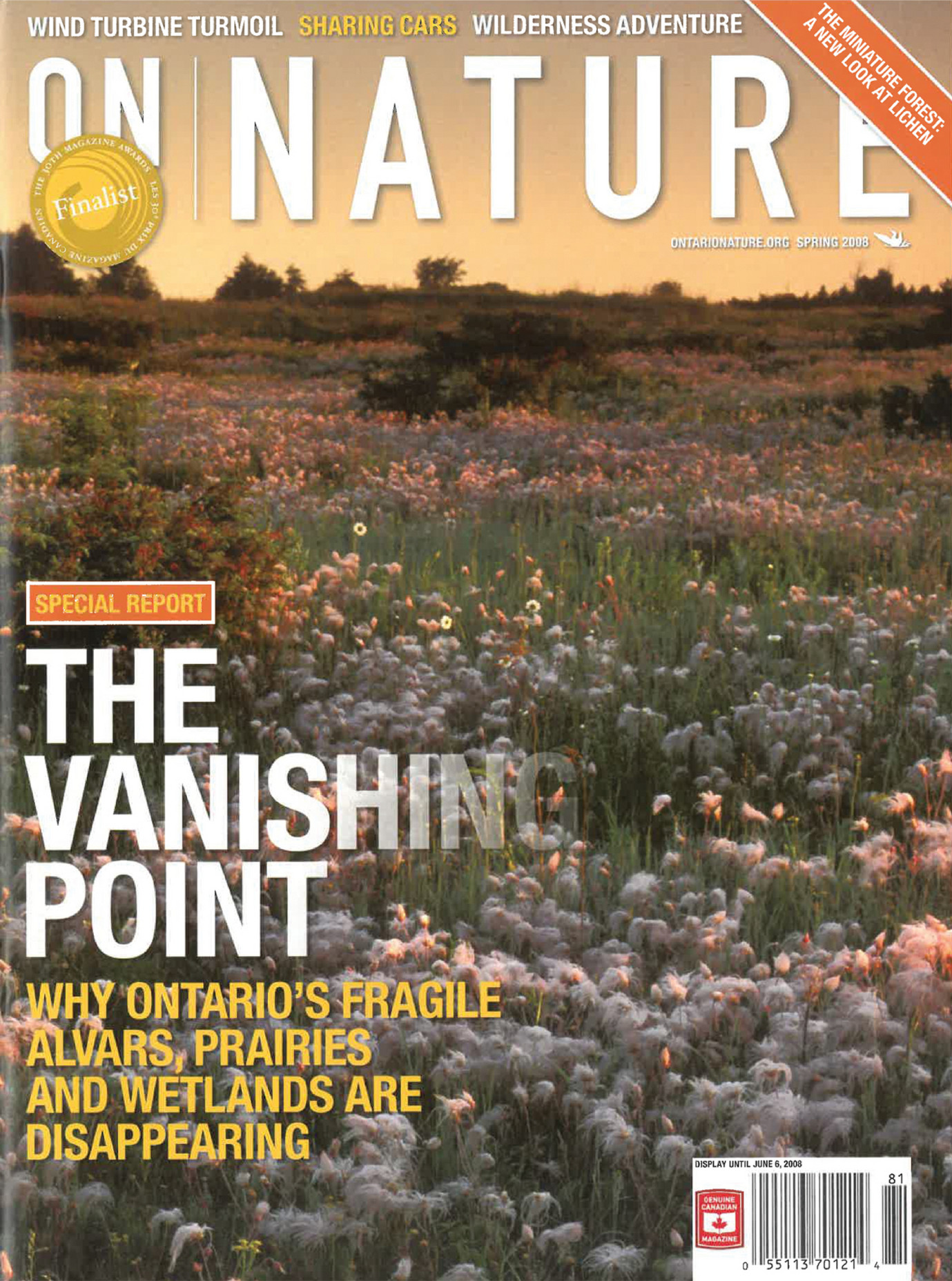 ON Nature magazine - Spring_2008 - Page 28-29