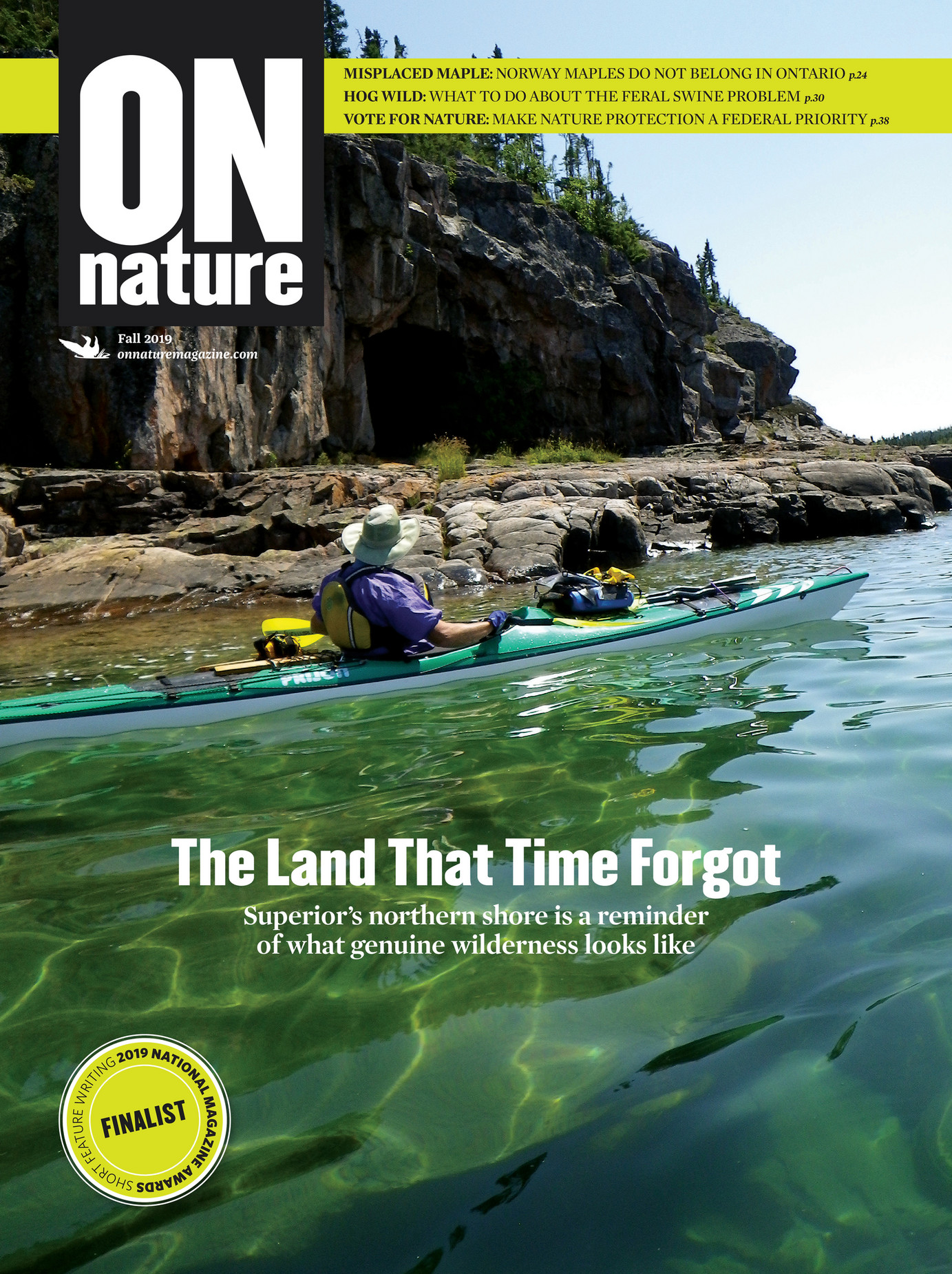 ON Nature magazine - Fall 2019 - Page 16-17