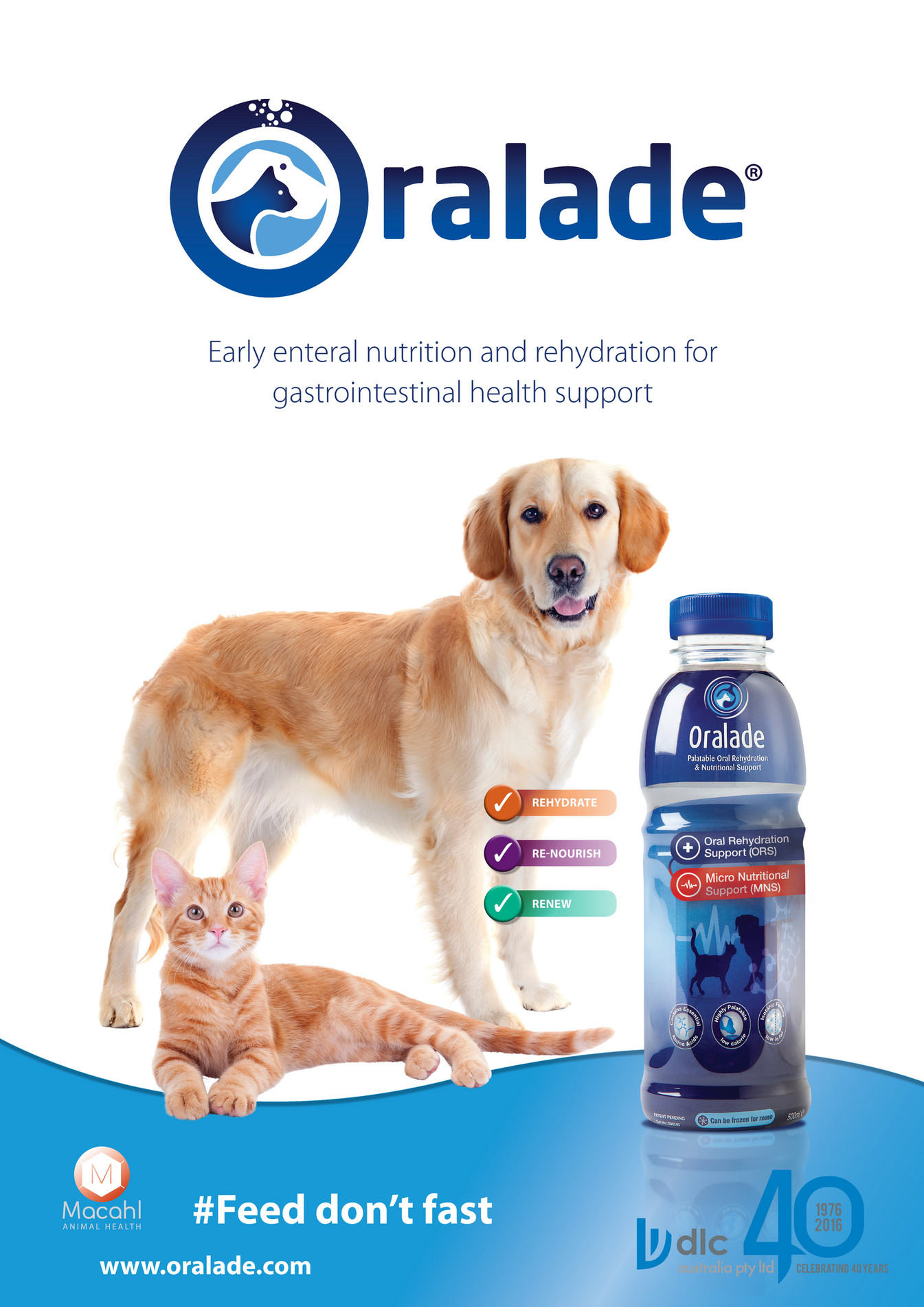 DLC Vet Pty Ltd - Oralade Dog Brochure - Page 1 - Created with Publitas.com