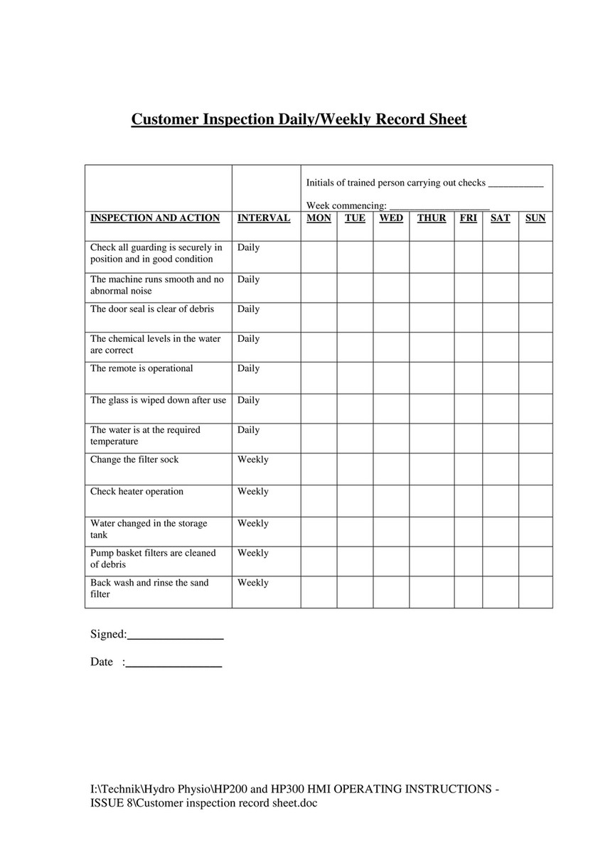 Scba Inspection Checklist: Fill Out Sign Online DocHub, 59% OFF