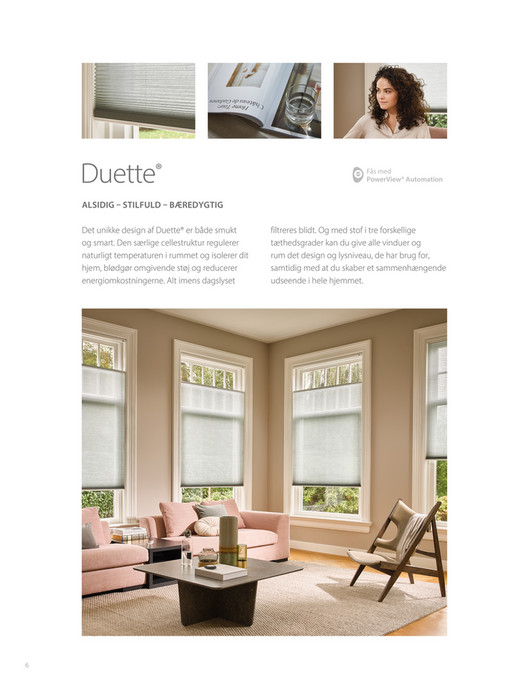 Luxaflex DK - The Art of Window Styling - Side 6-7