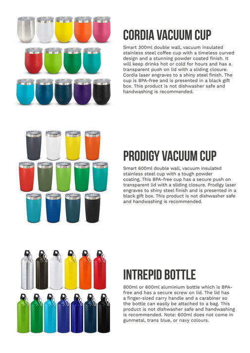 Eckersley Print Group | Promotional Item Essentials Guide 2025 - Page 4-5