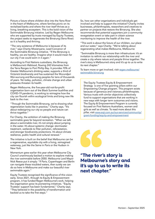 Equity Trustees Horizon September 2025 - Page 12-13
