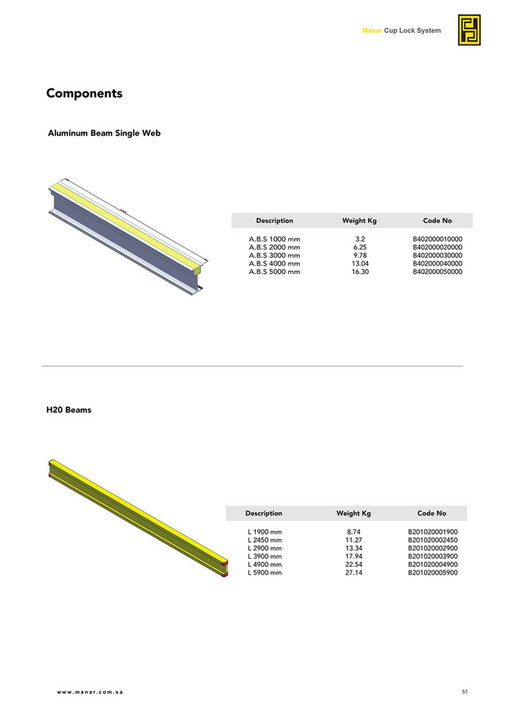 Manar AlOmran - Manar Al Omran Cup Lock System - Page 50-51 - Created with Publitas.com