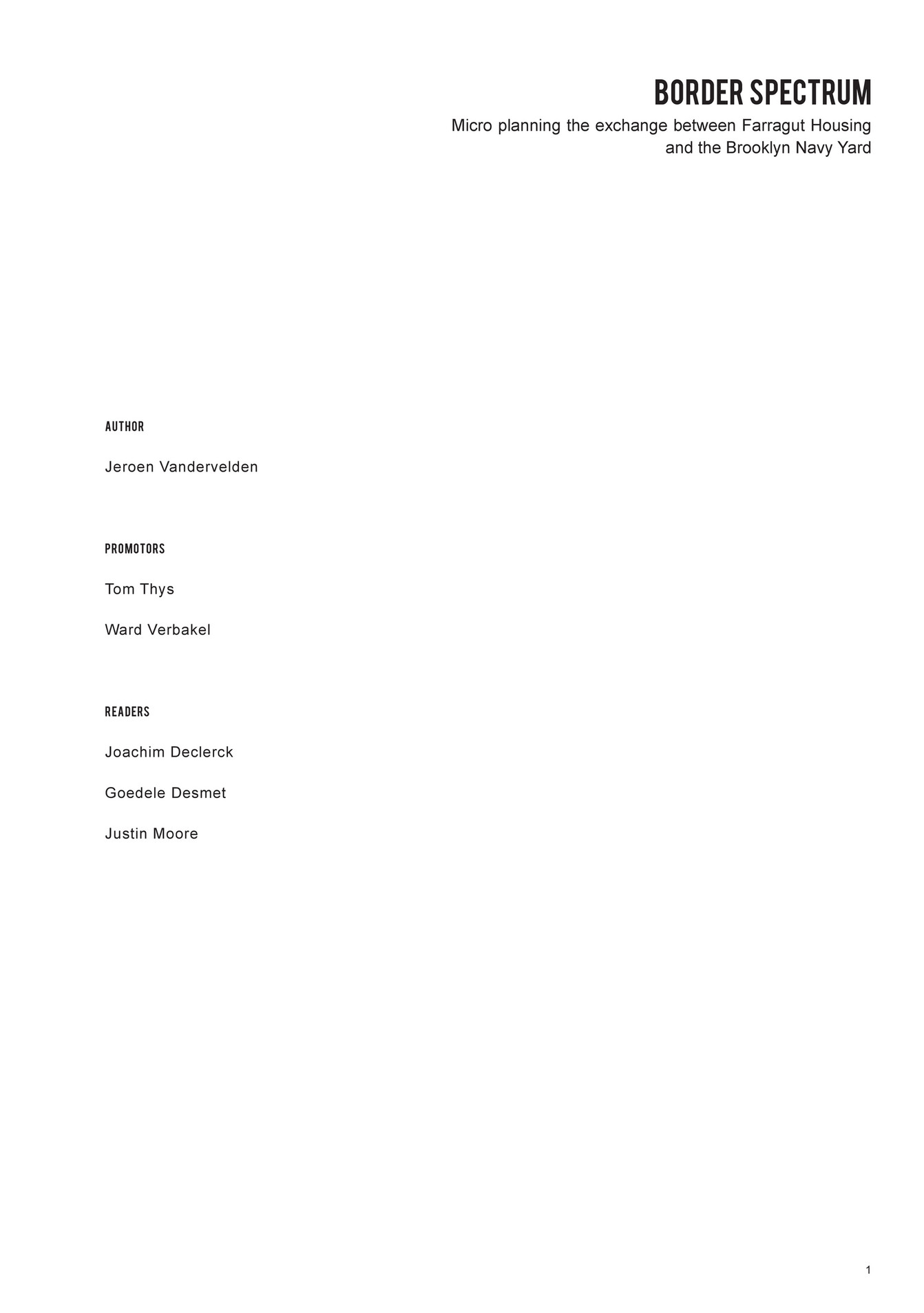 JV - Architect - Border Spectrum - Master paper - Page 1 - Created with ...