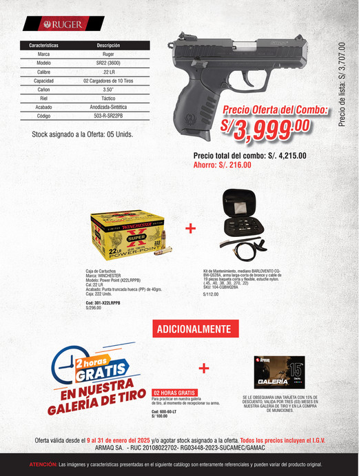 Armaq - OFERTA DE PISTOLAS PUBLICO MAYO 2024 - TAURUS - Página 16-17 - Created with Publitas.com