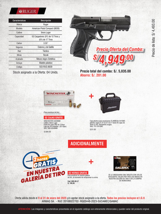 Armaq - OFERTA DE PISTOLAS PUBLICO MAYO 2024 - TAURUS - Página 16-17 - Created with Publitas.com