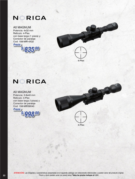 Armaq - TODO MIRAS TELESCOPICAS 2024 - Página 22-23 - Created with Publitas.com