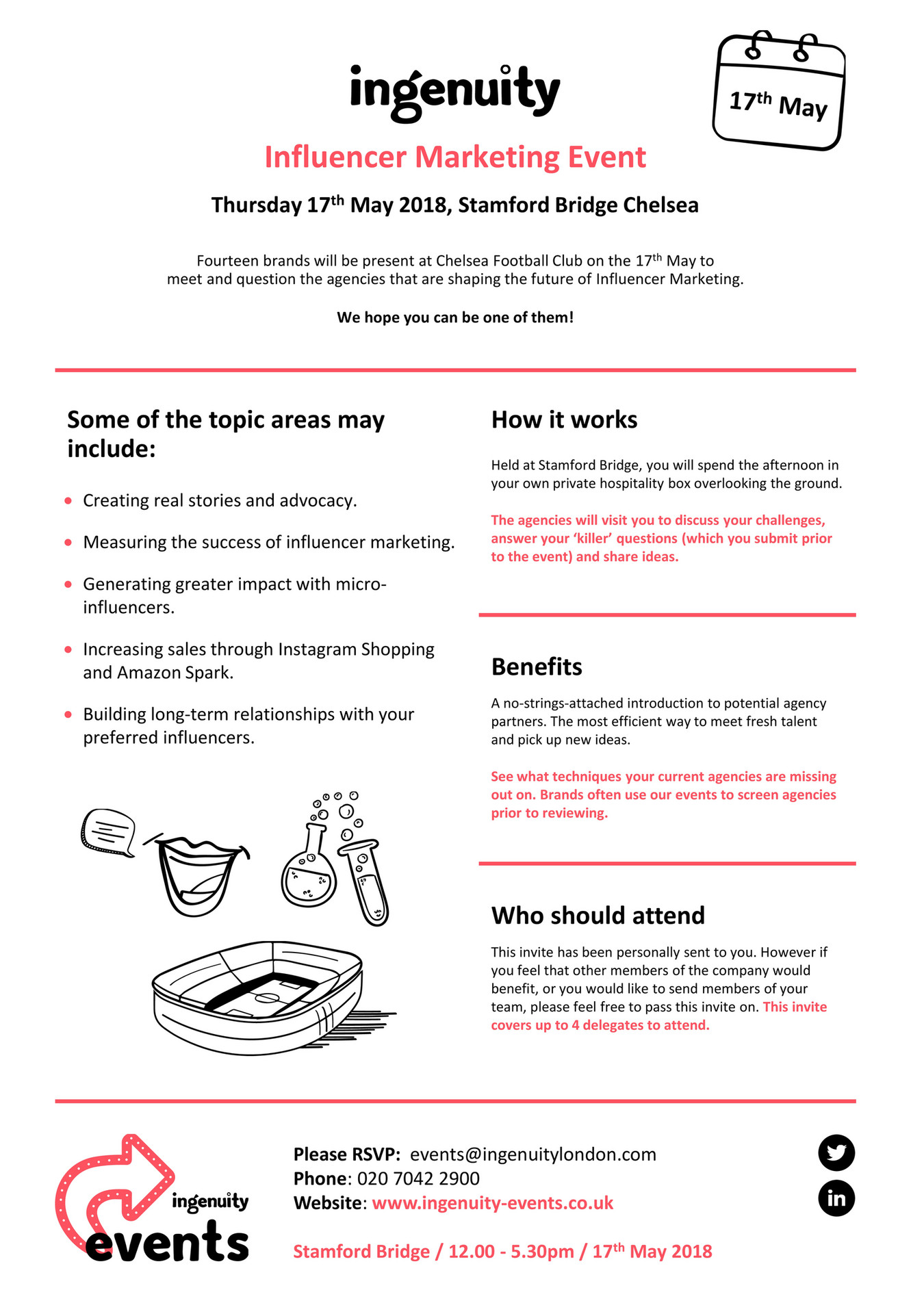 Ingenuity London - Influencer Marketing Invitation - Page 1 - Created ...