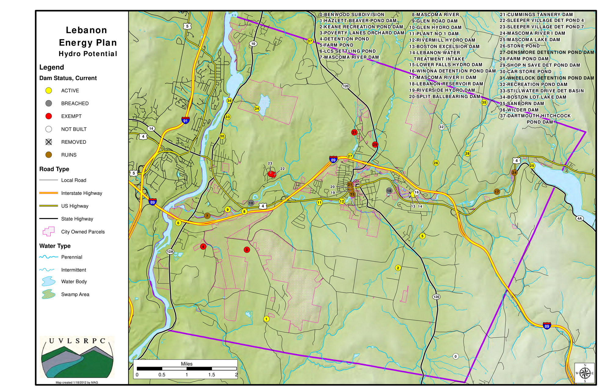 City of Lebanon - Energy Chapter Maps - Page 1