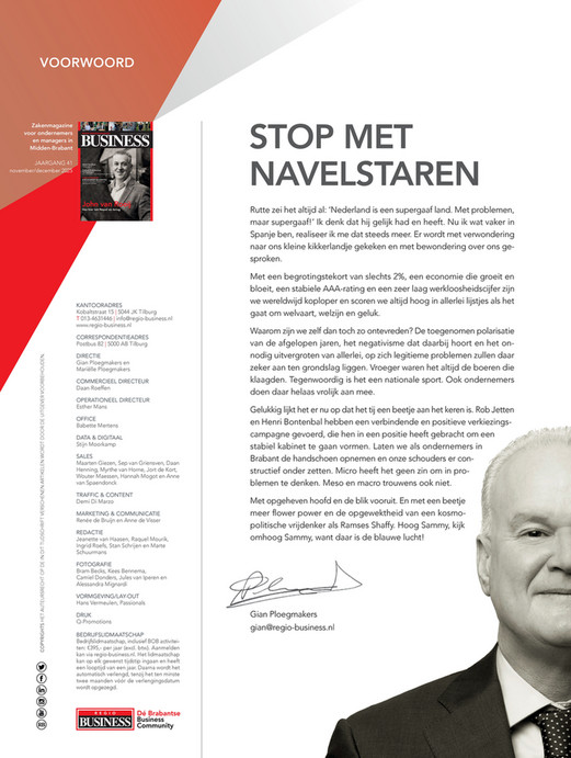 Regio Business - Brabants zakenmagazine BUSINESS editie Midden-Brabant ...